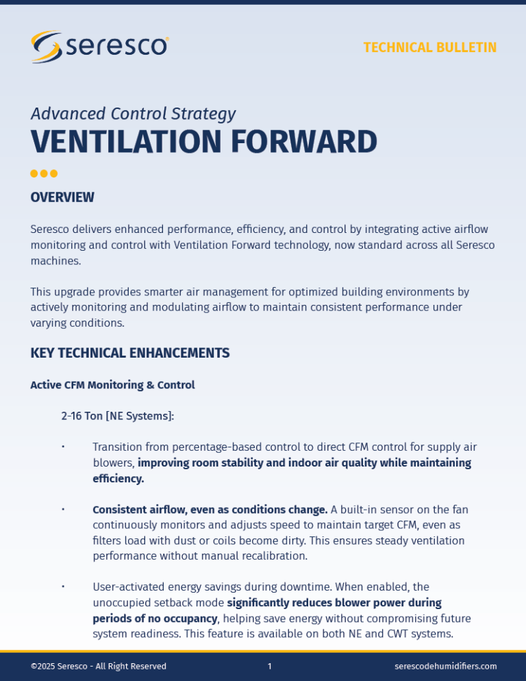 Compressor Wall Technology - Seresco Dehumidifiers